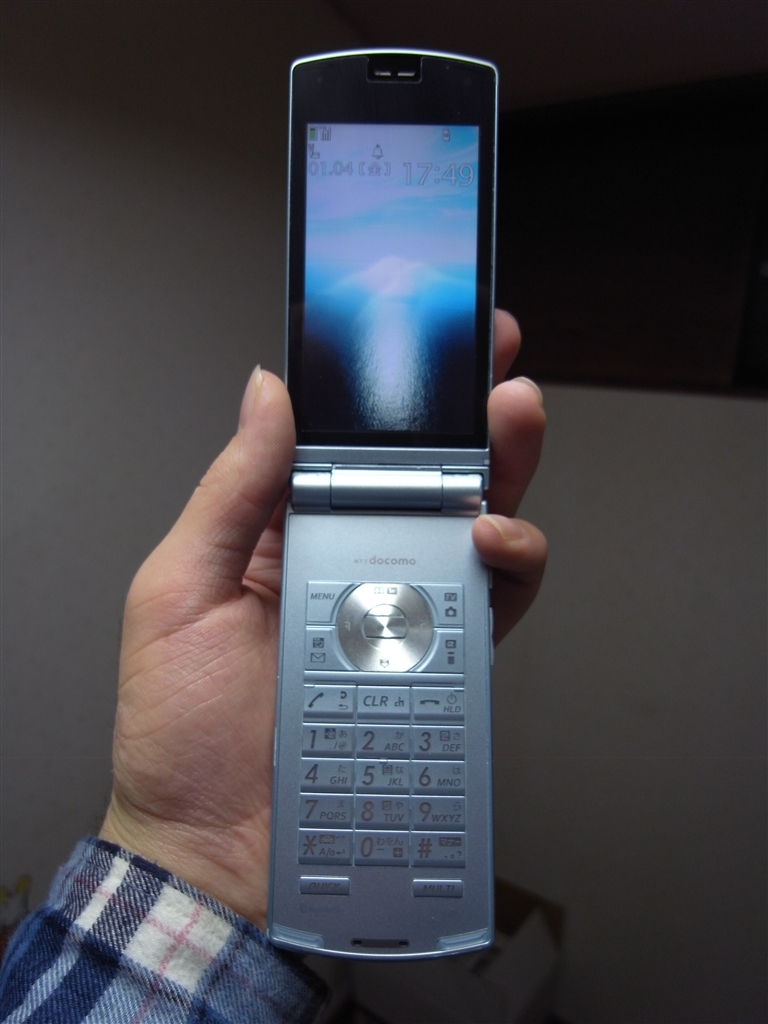 価格.com - 『開いた状態』NECカシオモバイルコミュニケーションズ docomo STYLE series N-02D [BLUE ...